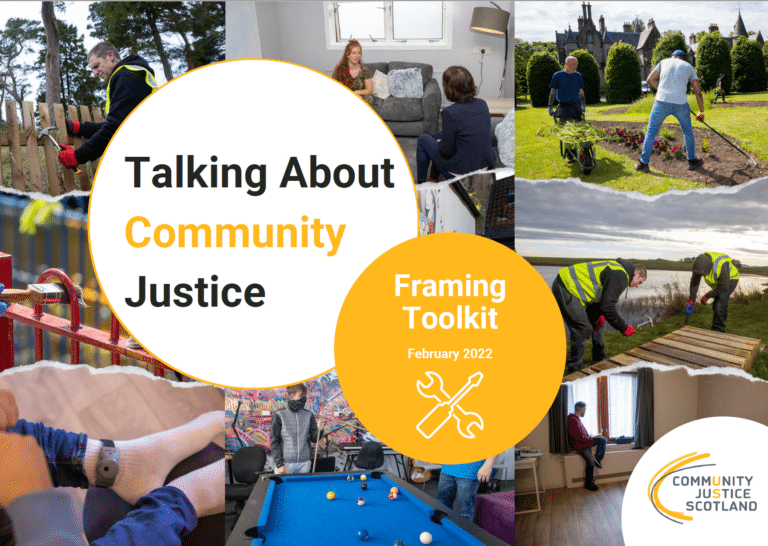Talking about community justice - Russell Webster